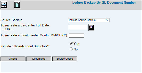 GL by Document Number